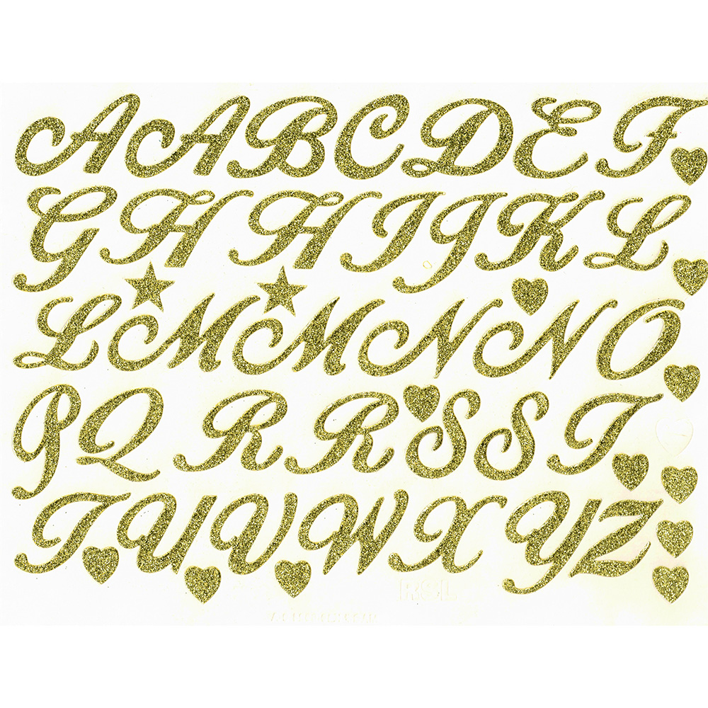 Gold Adhesive Script - Floral Supply Syndicate - Floral Gift Basket and ...