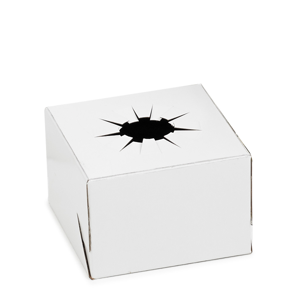 6" White Utility Box - Floral Supply Syndicate - Floral Gift Basket and ...