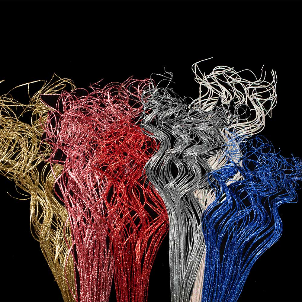 24" Glittered Twisted Ting-ting - Floral Supply Syndicate - Floral Gift ...