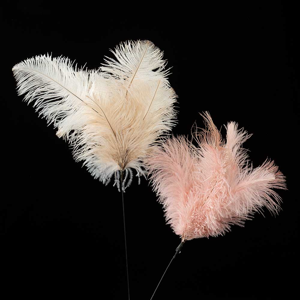 14" Ostrich Feather Spray - Floral Supply Syndicate - Floral Gift ...