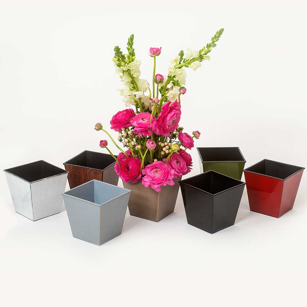 5" Plastic Container - Floral Supply Syndicate - Floral Gift Basket and ...