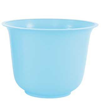 5.5" Plastic Planter, Turquoise - Floral Supply Syndicate - Floral Gift ...