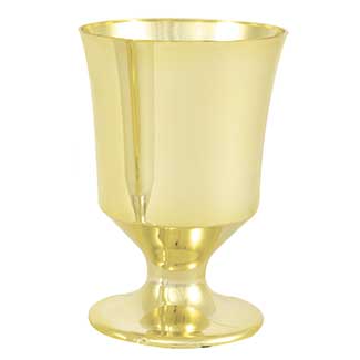 6" Metalic Cup, Gold - Floral Supply Syndicate - Floral Gift Basket and ...