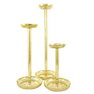 14" Centerpiece Riser, Gold - Floral Supply Syndicate - Floral Gift ...