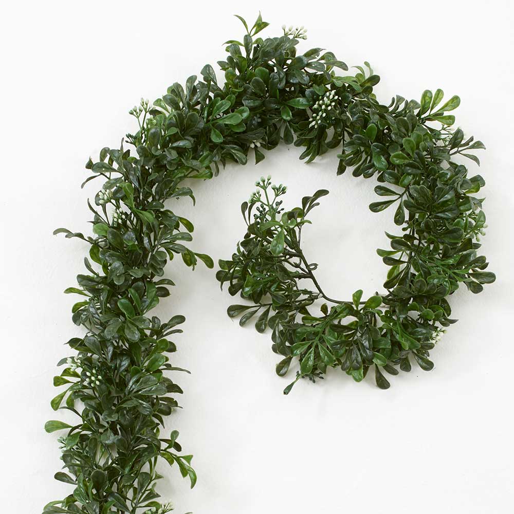 6' Boxwood Garland - Floral Supply Syndicate - Floral Gift Basket and ...