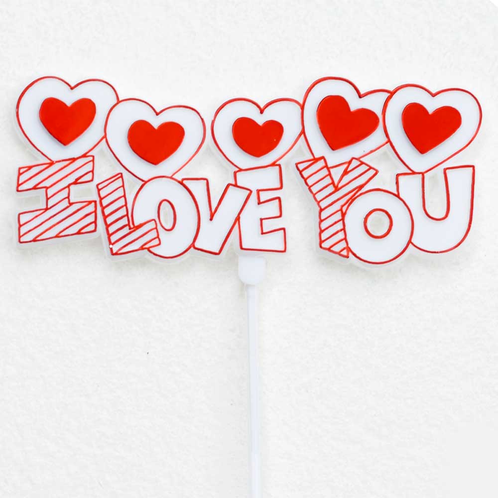 I Love You Picks - Floral Supply Syndicate - Floral Gift Basket and ...