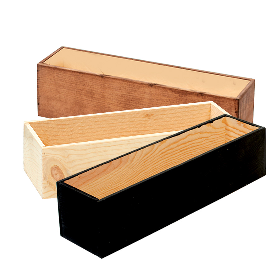 14"x5.25"x3.25" Wood Box - Floral Supply Syndicate - Floral Gift Basket ...