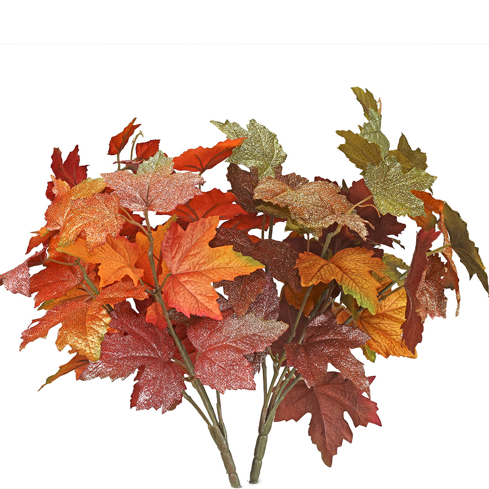 15" Glit.maple Bush - Floral Supply Syndicate - Floral Gift Basket and ...