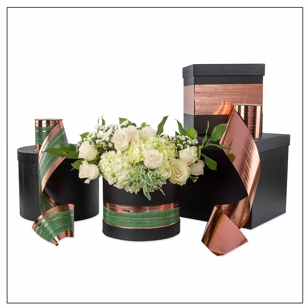 10" Square Box W/lid&liner - Floral Supply Syndicate - Floral Gift ...